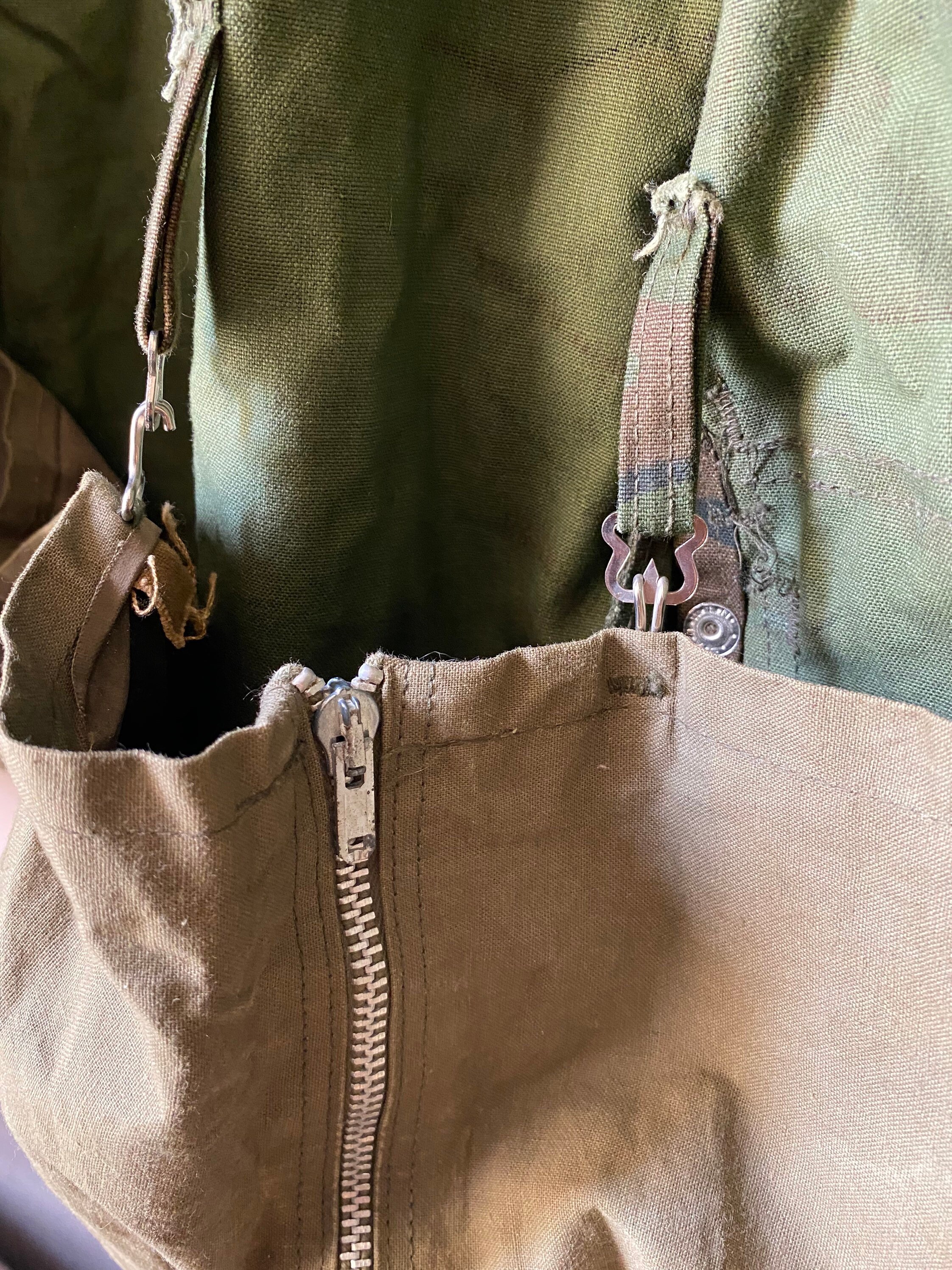 Vintage Sears Roebuck Camo Hunting Jacket Ted Williams Quality 6-74305 ...