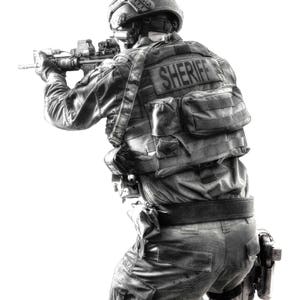 Sheriff SWAT Poster, Police Officer Photo, Swat Team, Law Enforcement ...