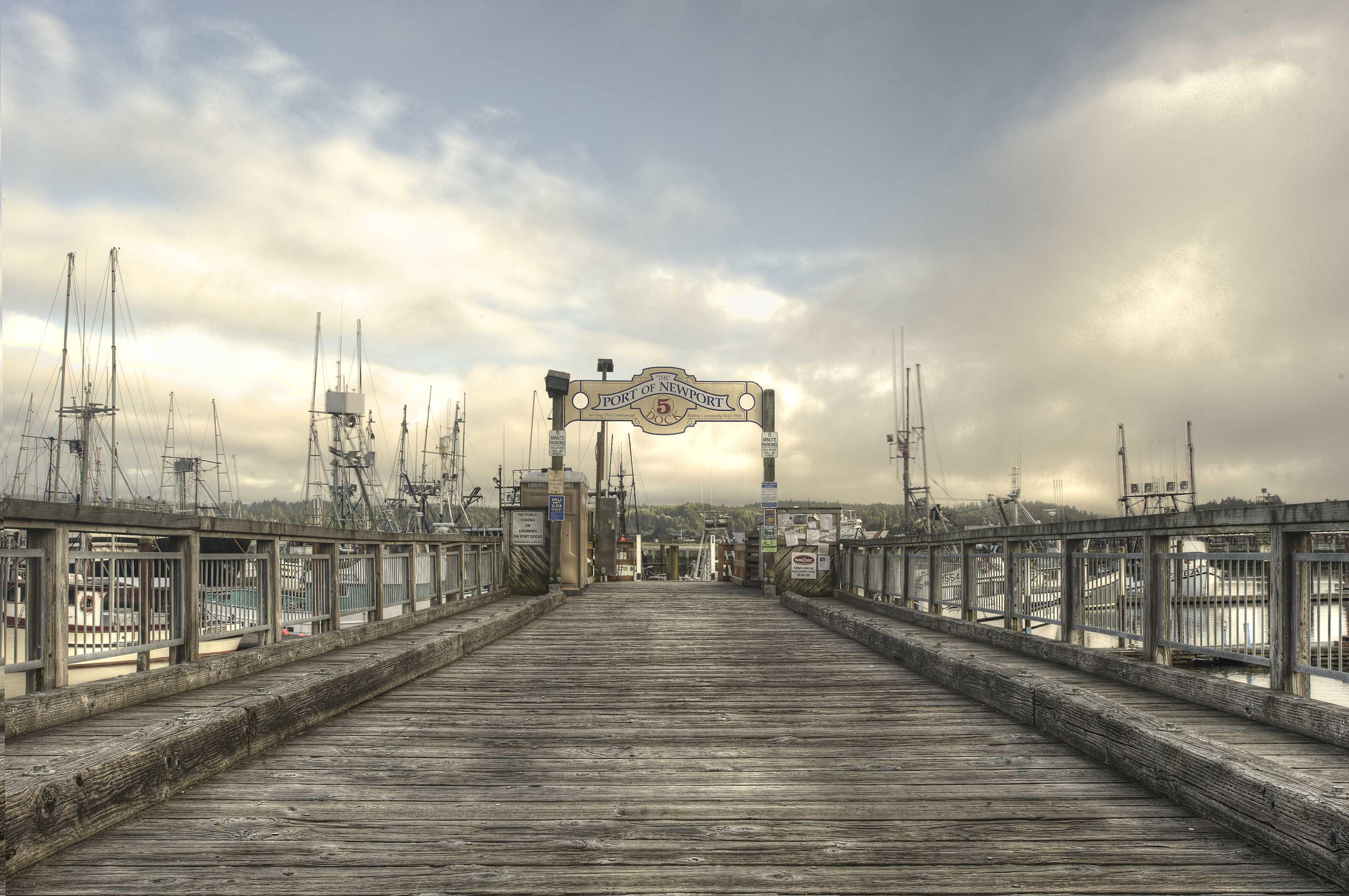 Dock Photo, Newport Oregon Dock Photography, Boat Dock, Pier, Harbor ...