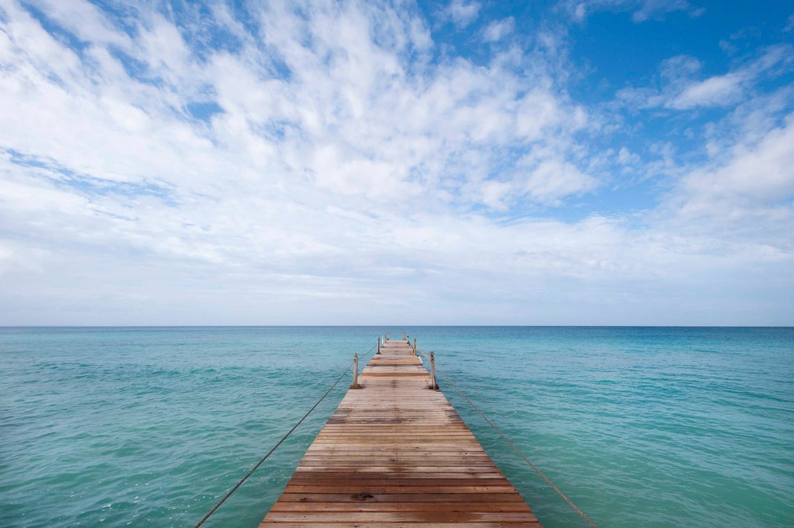 Dock Photo, Dock Photography, Caribbean Dock, Tropical Dock, Beach Dock ...