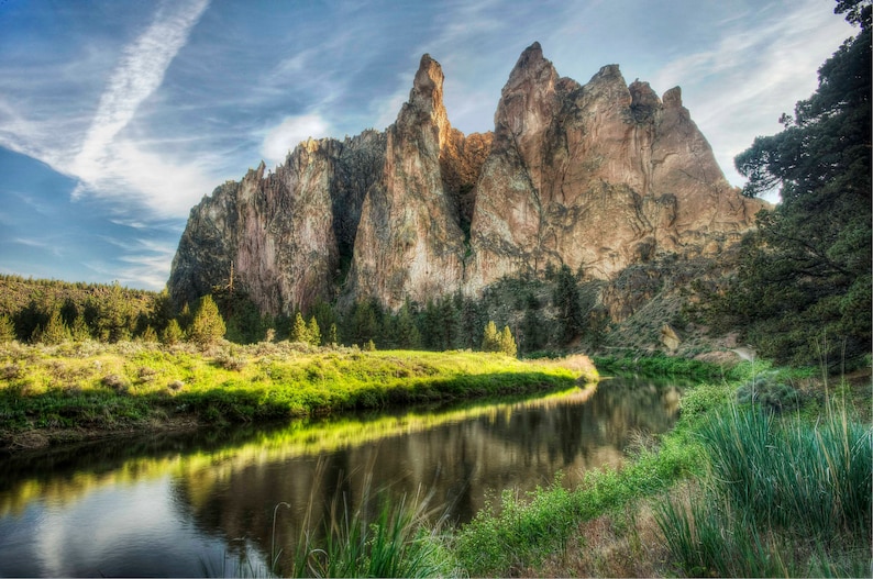 Smith Rocks Photography,landscape, Mountain, Wall Art, Digital Download ...