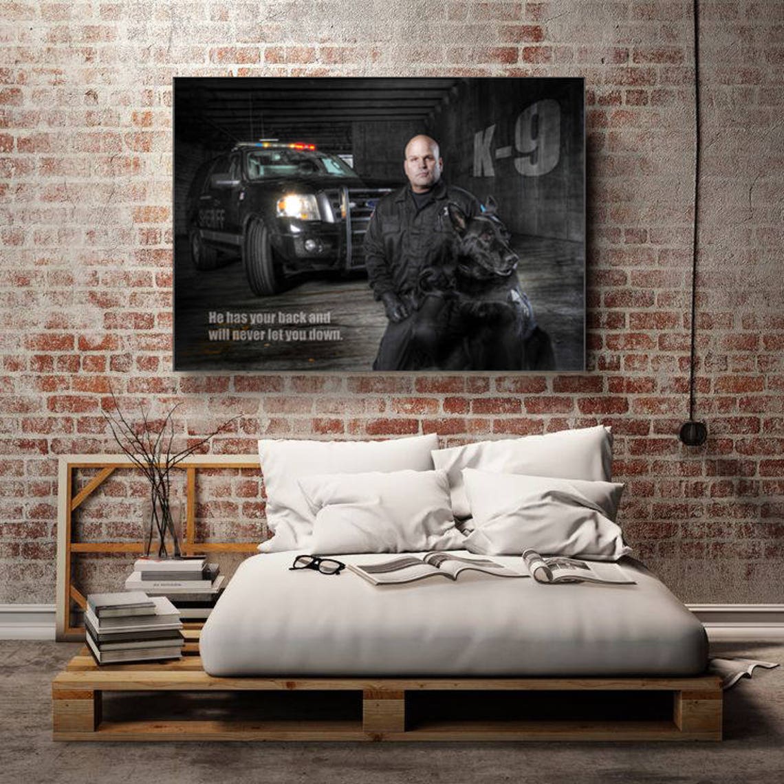 K9 Police Officer, Police Officer Decor, Sheriff, Police Officer Gift ...