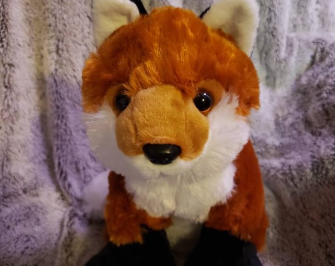 Weighted Stuffed Fox Plush for Anxiety ADHD Stress Autism Comfort ...