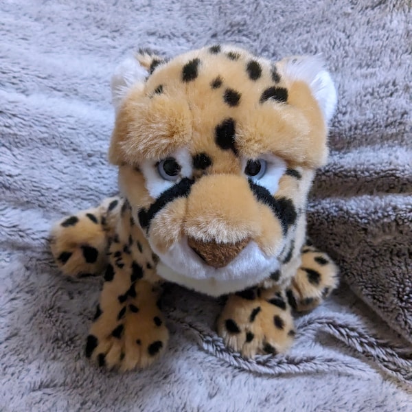 Weighted Stuffed Cheetah - Etsy Australia