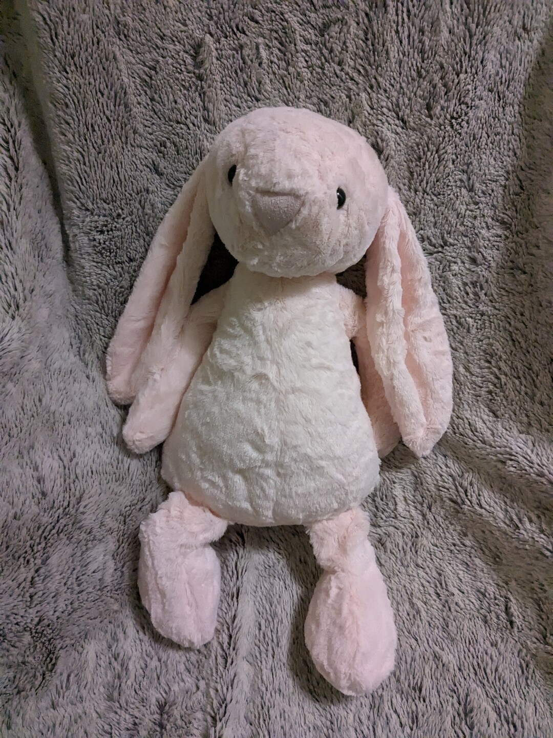 Weighted 1-4lbs Large Pink Bunny Rabbit Plush for Anxiety, ADHD, Stress ...