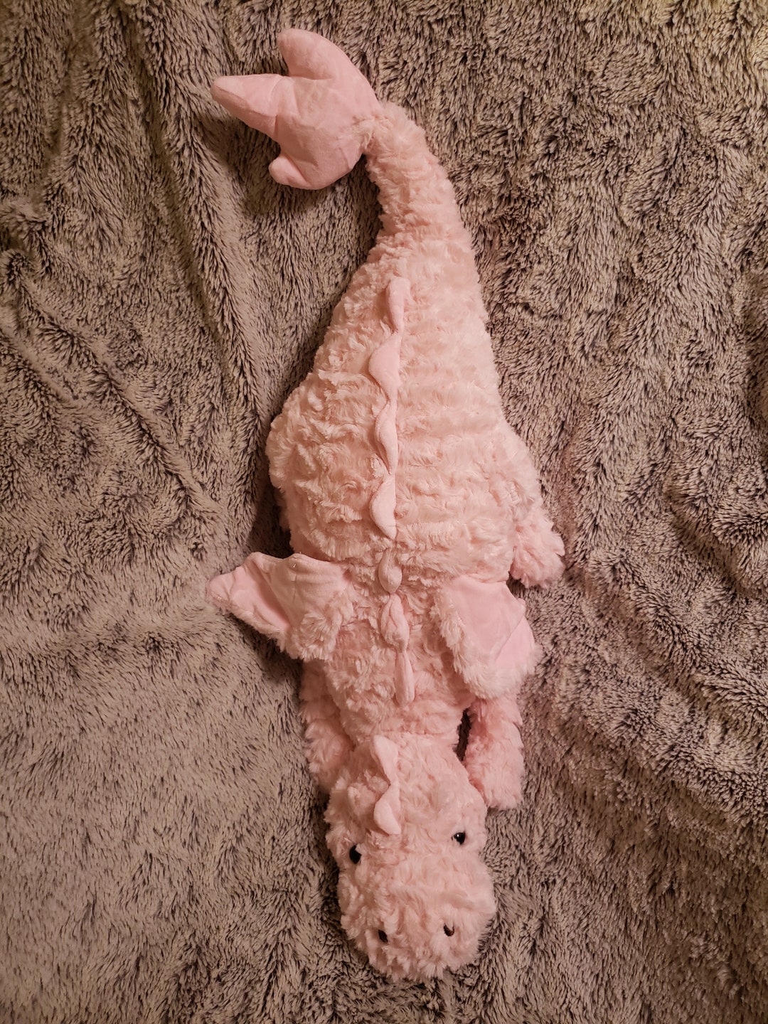 Weighted Pink Dragon Plush for Anxiety, ADHD, Stress, Autism, Comfort ...