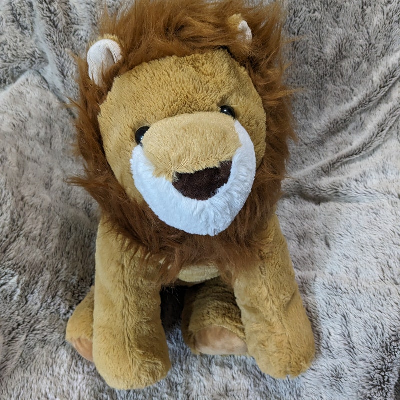 Lion Realistic Plush - Etsy