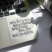 Waterproof Reformation Sticker Martin Luther Sticker John Calvin ...