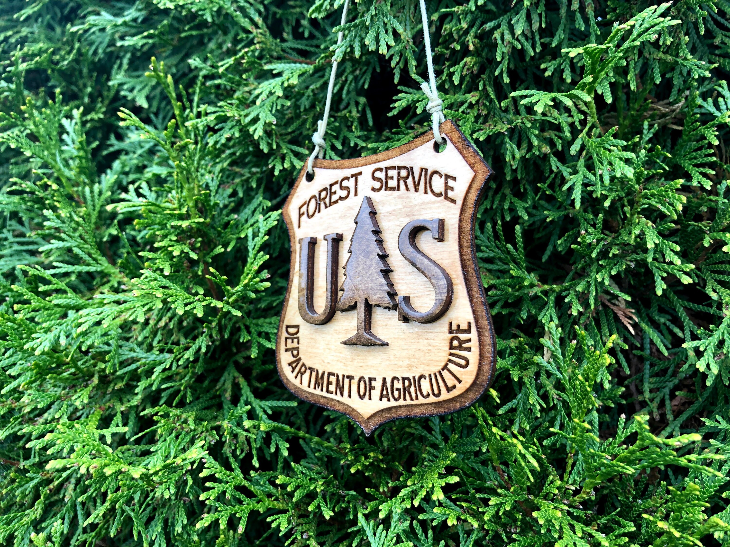 U.S. Forest Service Ornament National Forest Department of | Etsy
