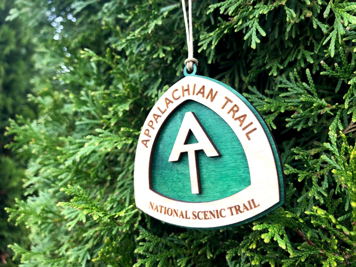 Appalachian Trail Ornament National Scenic Trail AT Emblem | Etsy