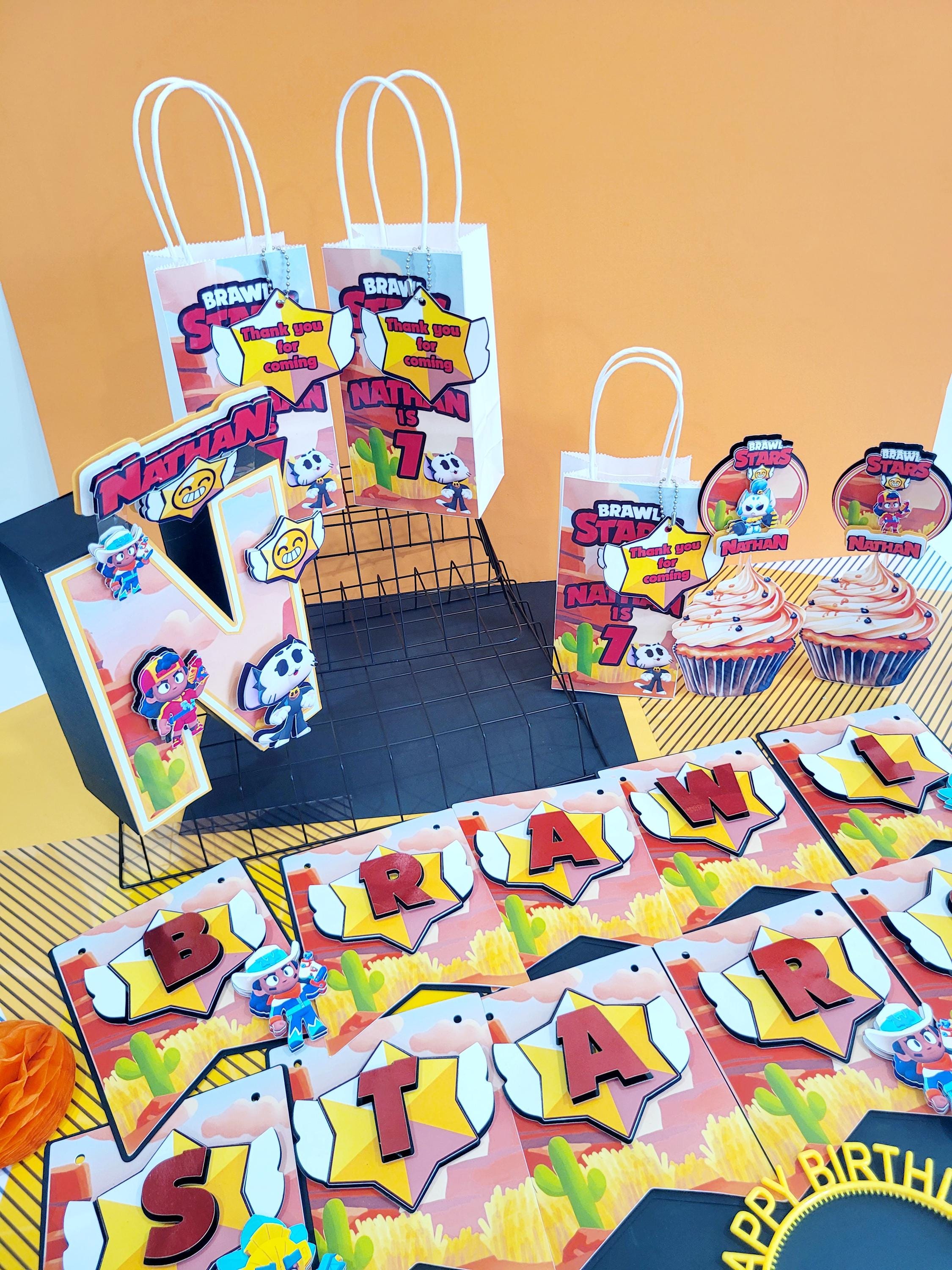 Brawl Stars Party Decor, Brawl Stars Party Banner, Brawl Stars Decor ...