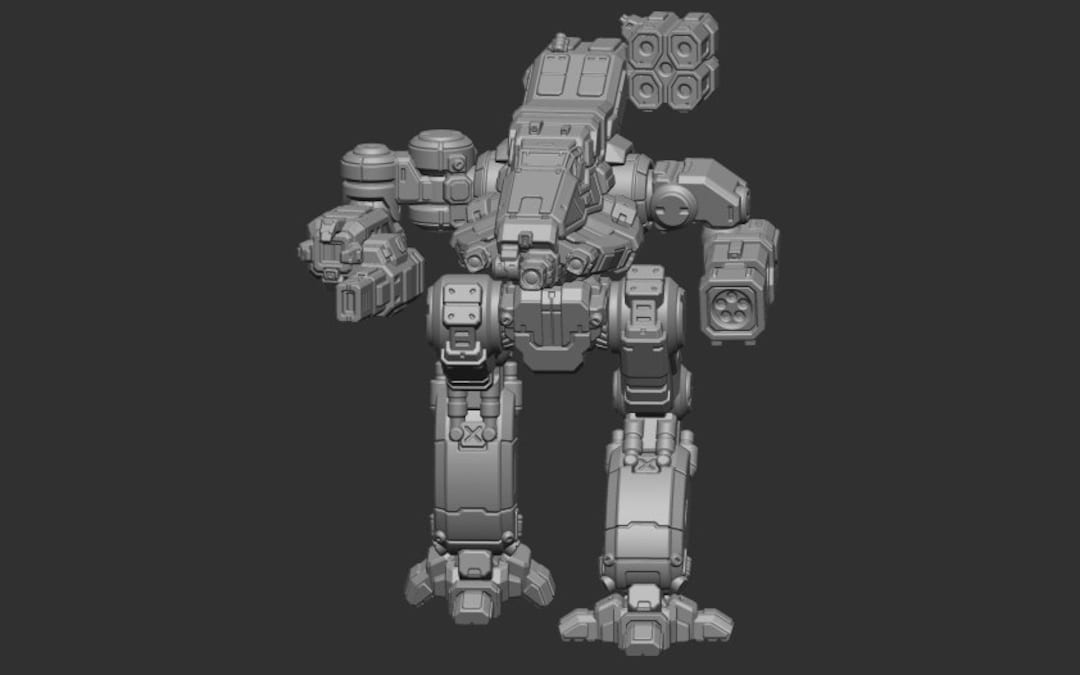 Wackmaster MWO X4 by PMW Alternate Battletech Mechwarrior Miniatures - Etsy
