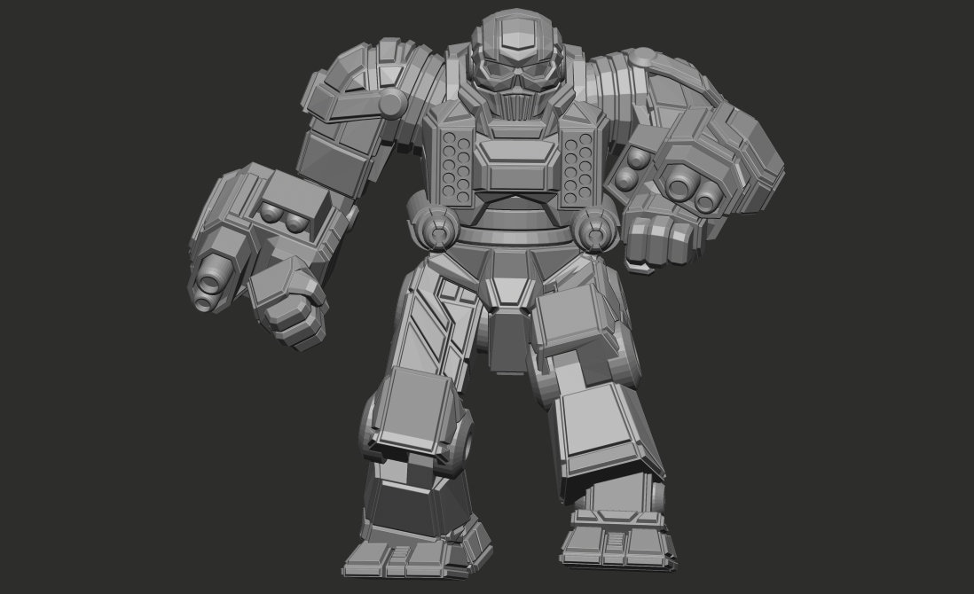 Alternate Battletech Mechwarrior Miniatures AS7-D Atlas Toys & Games ...