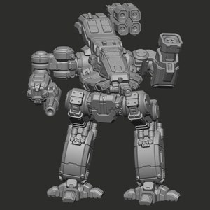 Wackmaster MWO S2 by PMW Alternate Battletech Mechwarrior Miniatures - Etsy