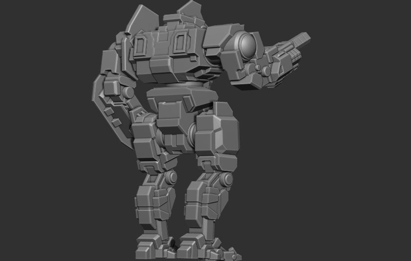 Roman D3D by PMW Alternate Battletech Mechwarrior Miniatures - Etsy