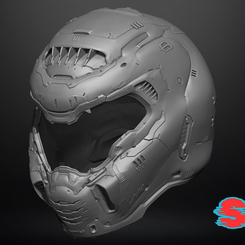 Doom Slayer Helmet - Etsy