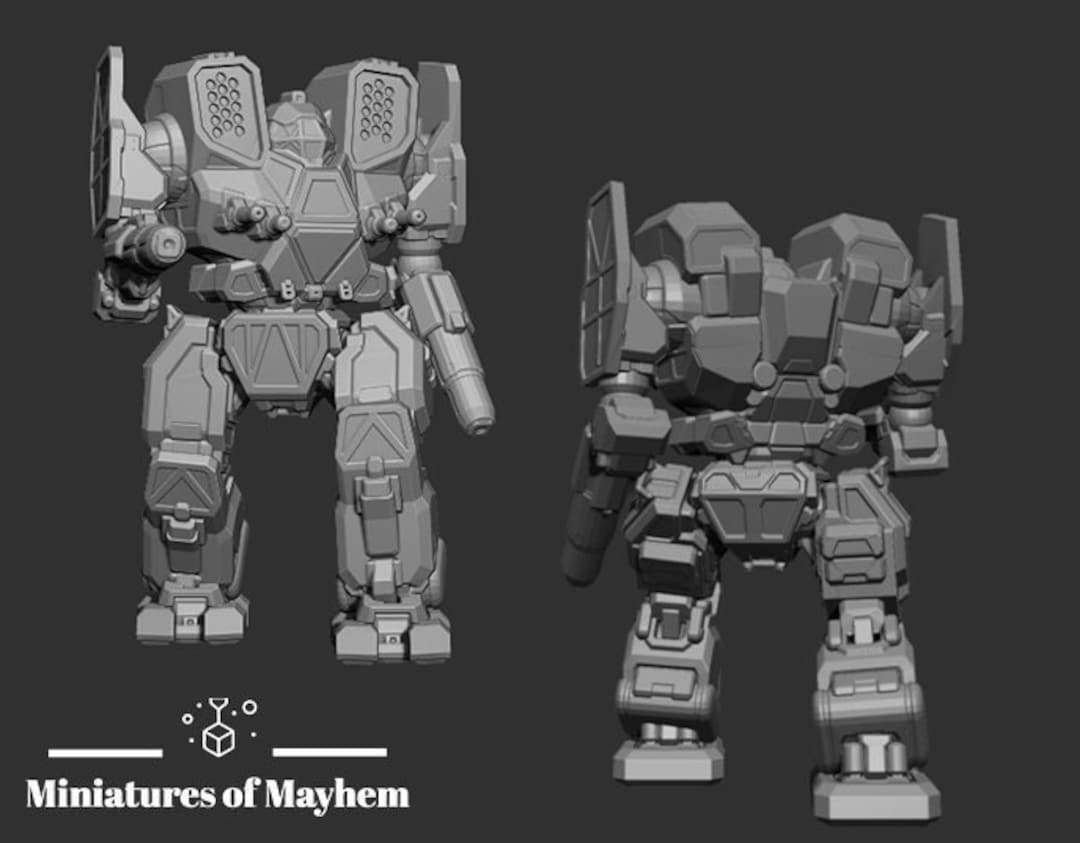MAL-1R mauler Alternate Battletech Mechwarrior Miniatures - Etsy