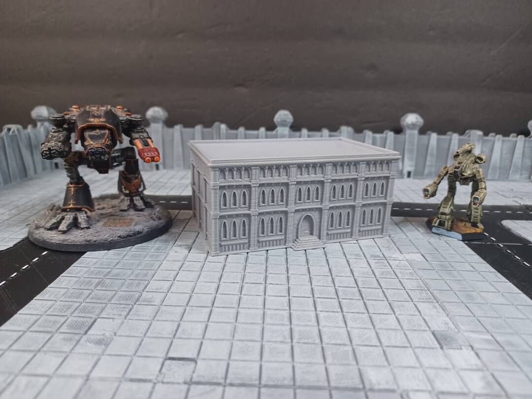 Gothic Building 109, Tabletop War Game Terrain Battletech - Etsy