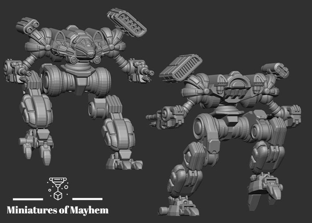 Panthara walk Alternate Battletech Mechwarrior Miniatures - Etsy UK