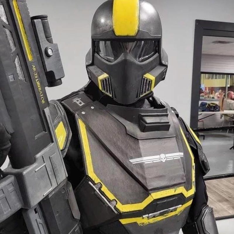 Cosplay Helldivers Armor - Etsy