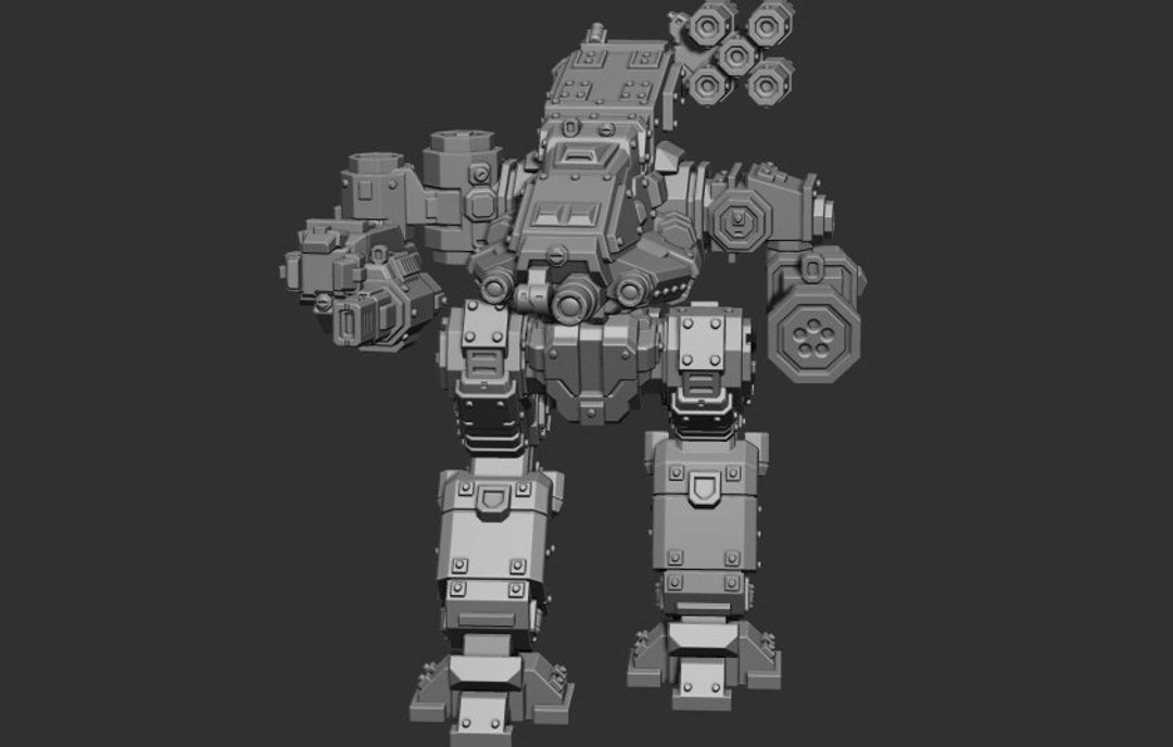 Wackmaster Teuton X4 by PMW Alternate Battletech Mechwarrior Miniatures ...