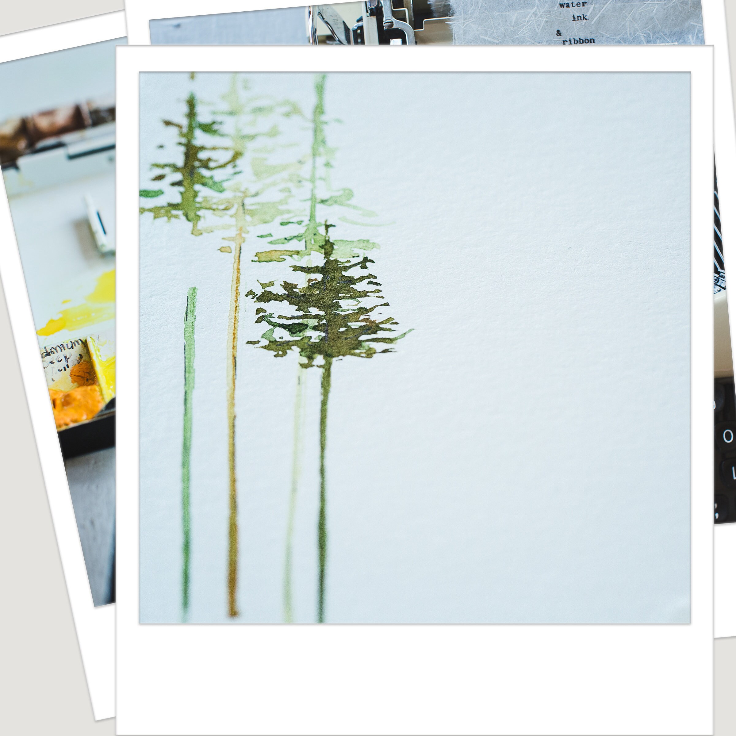 Forest Card, Camping Card, Camper Card, Hiker Card, Backpacking Card ...