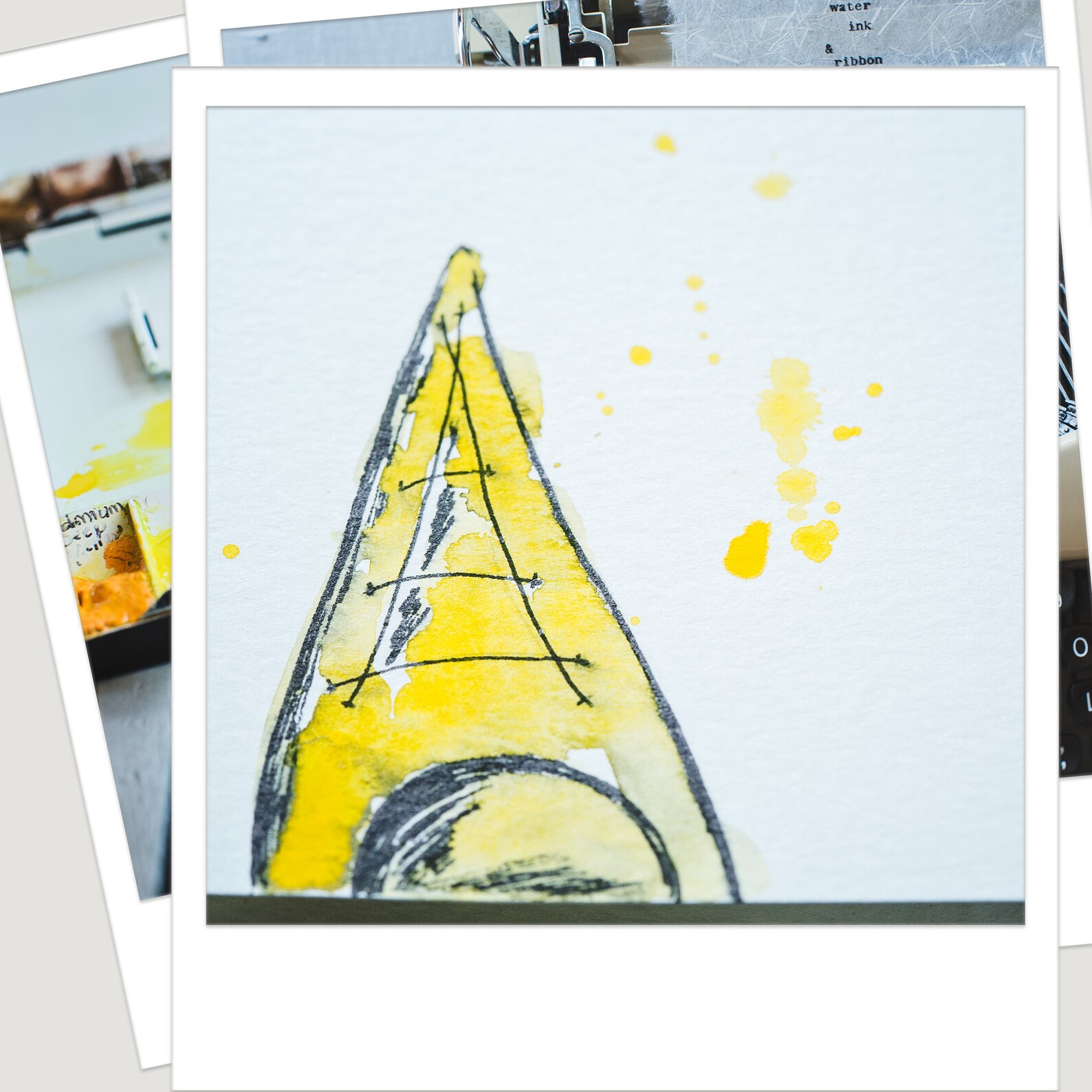 Kayak Card Kayaker Card Hand Painted Card - Etsy