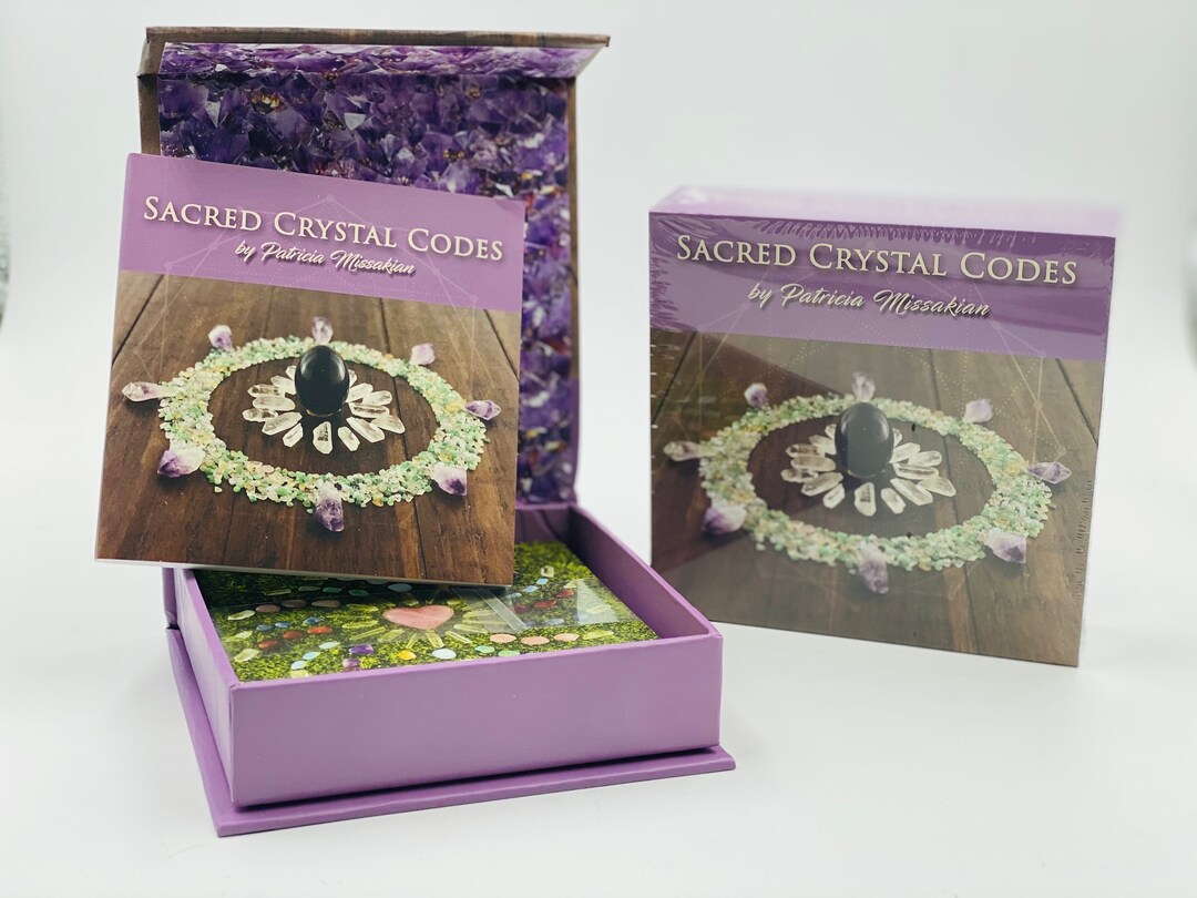 Sacred Crystal Codes Oracle Deck - Etsy