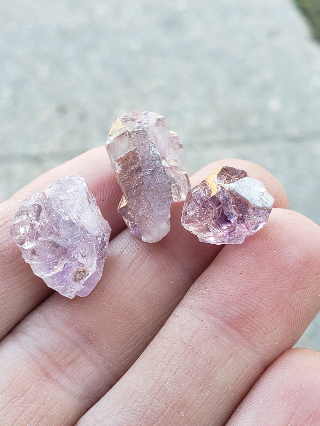 Skeletal Amethyst From Mexico Metaphysical. Lot Gift Ideas. Crystal ...