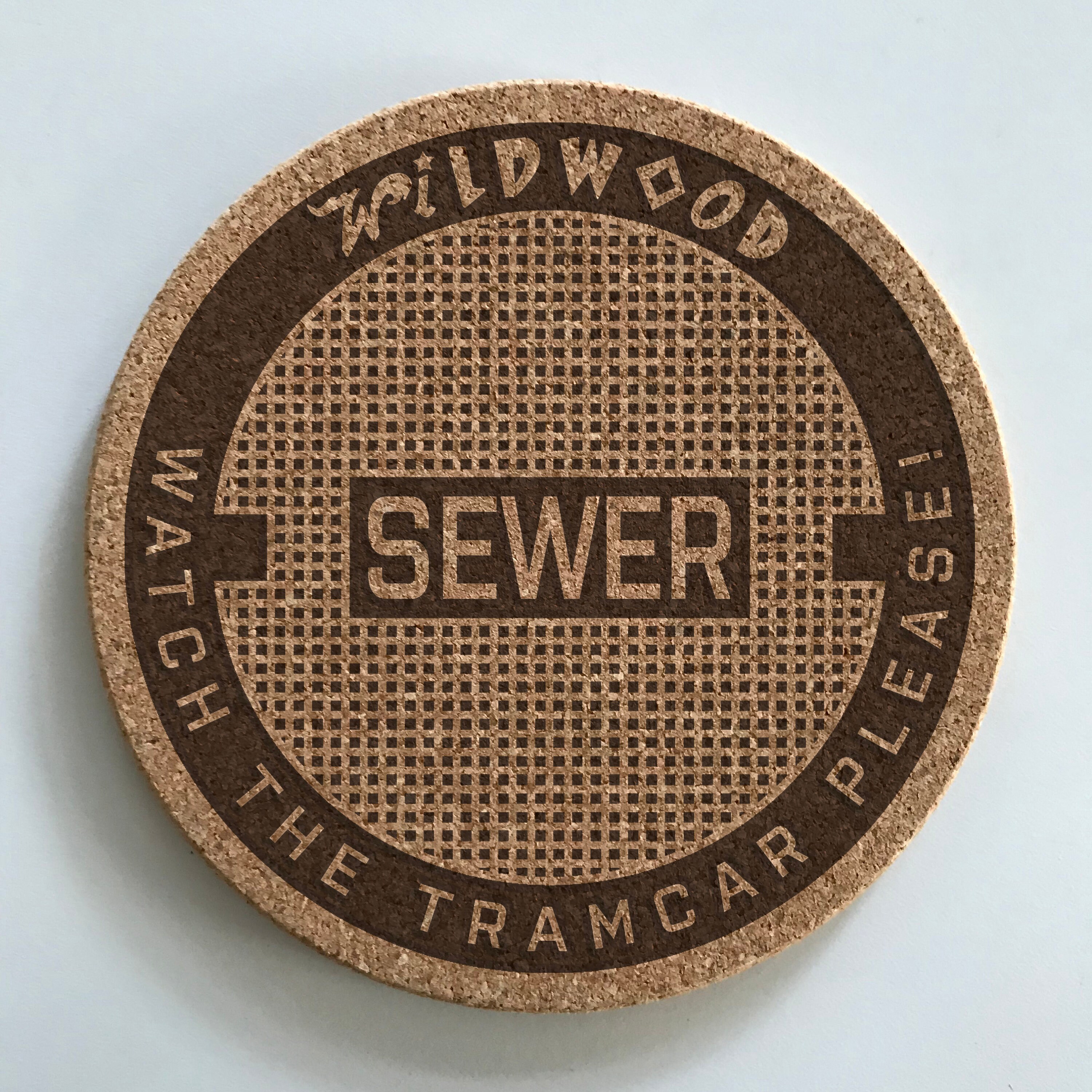 Manhole Cover Coasters-south Jersey Shore: Ocean City Avalon - Etsy