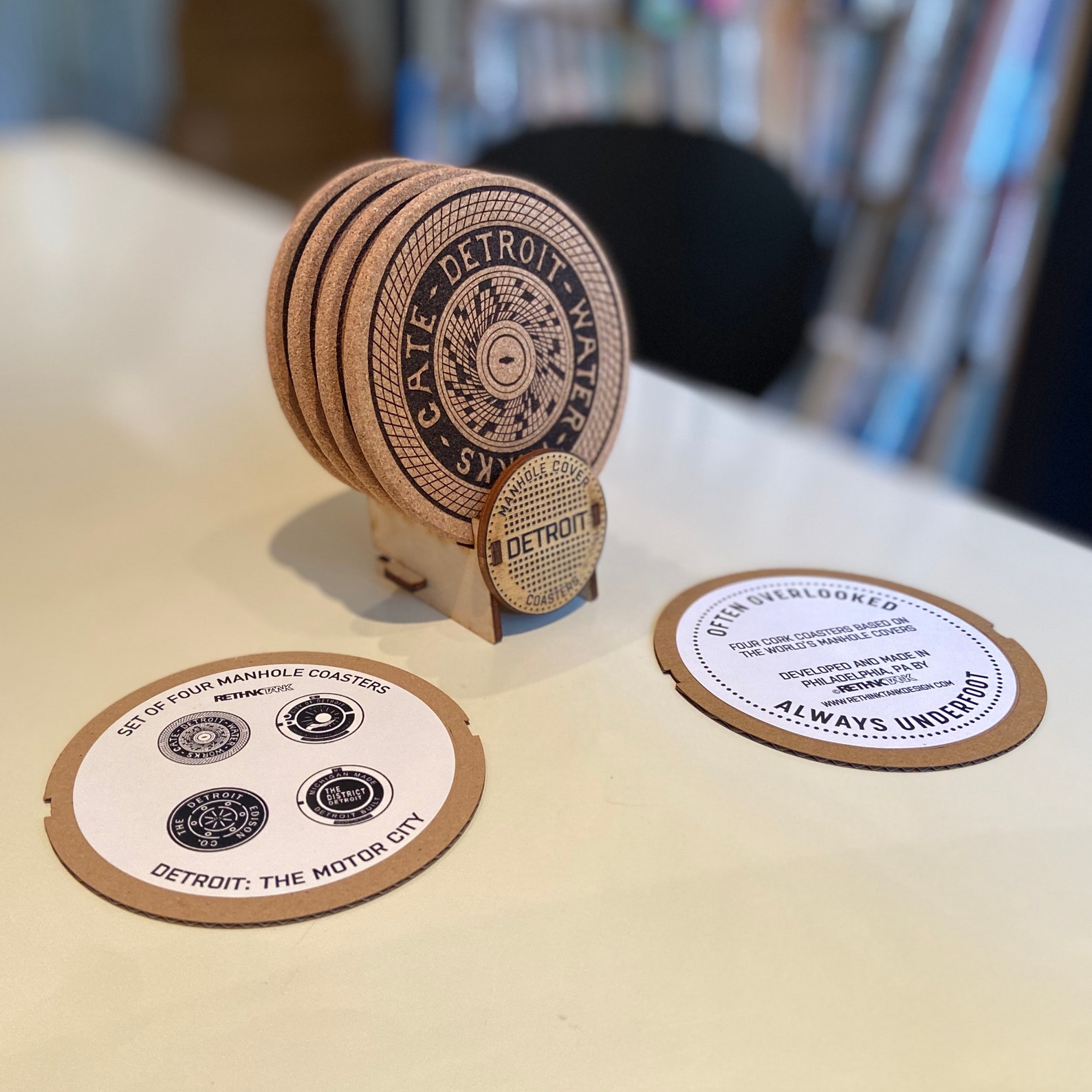 Manhole Cover Coasters: Twin Cities | Etsy