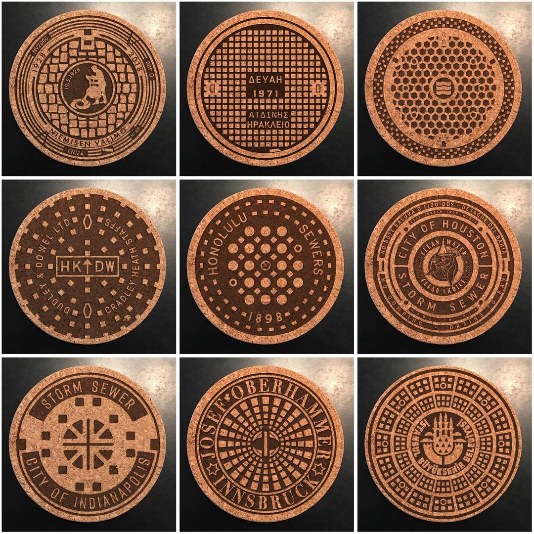 Manhole Cover Trivet: Helsinki to Honolulu to Instanbul to Jaffa to KC ...