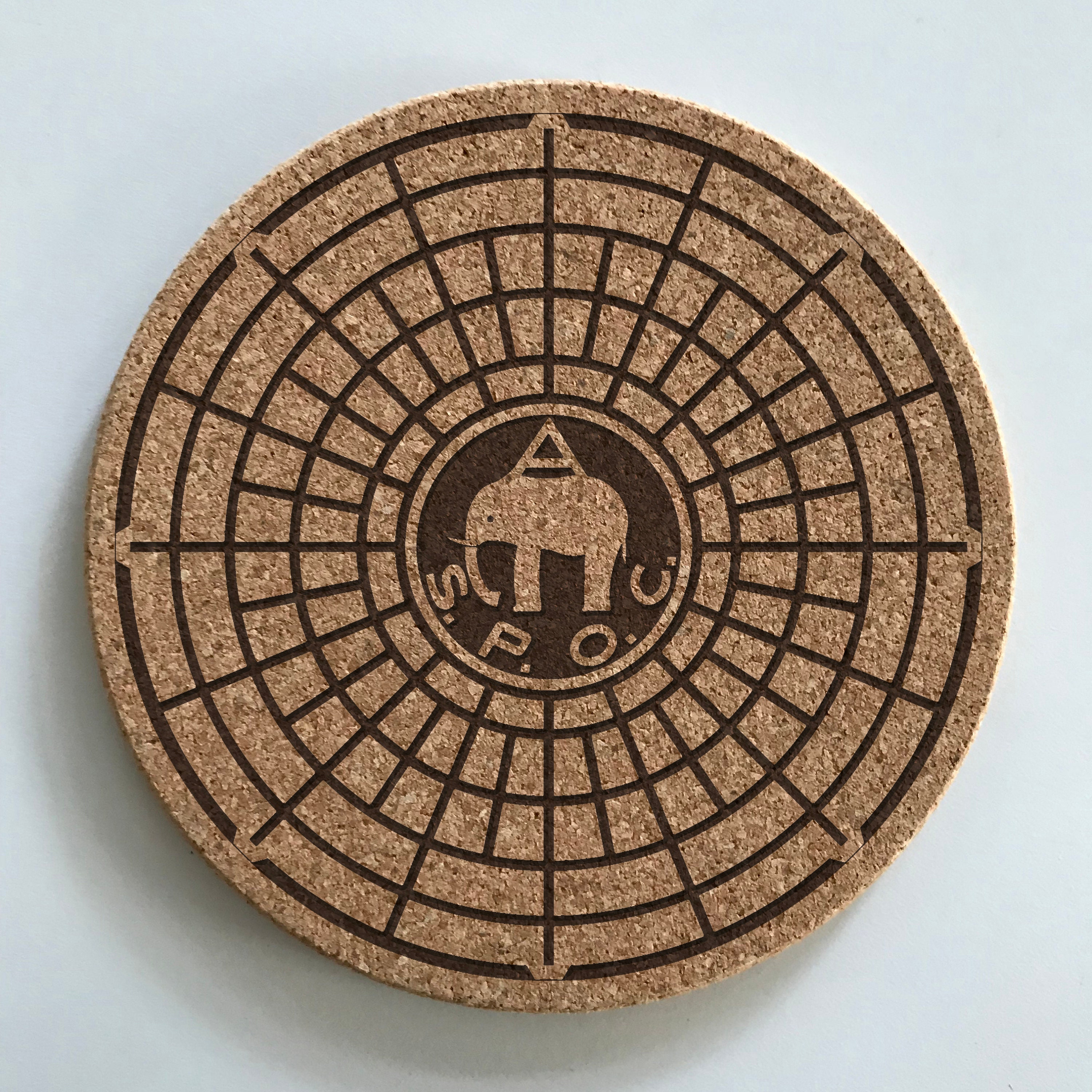 Manhole Cover Coasters-sicily: Catania Palermo Ragusa & - Etsy UK