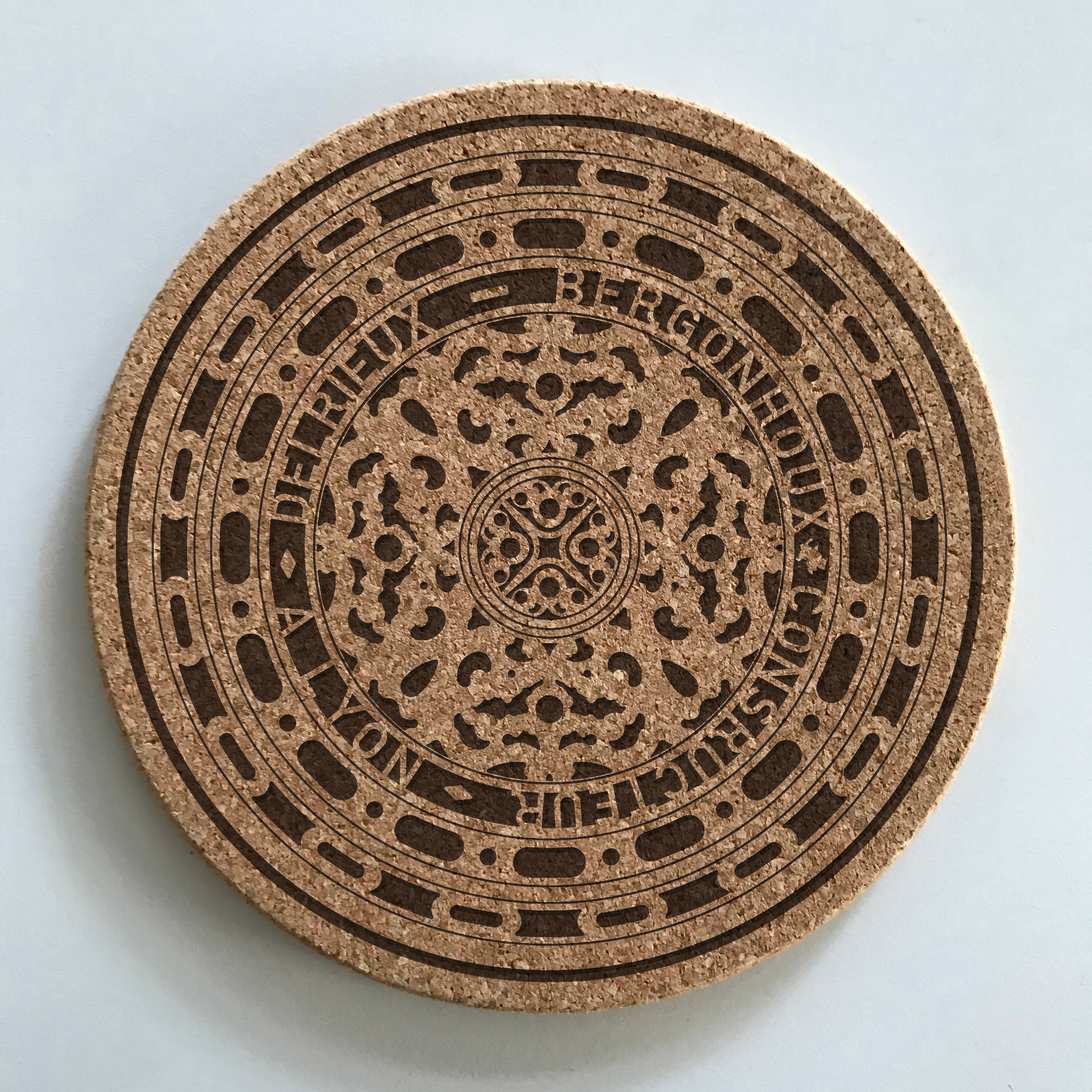 Manhole Cover Coasters-france-lyon, Marseilles, Paris & Toulouse ...