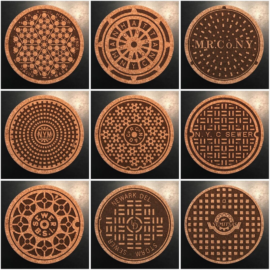 Manhole Cover Trivet: New York City to Nicosia to Nodagawa to Odense to ...