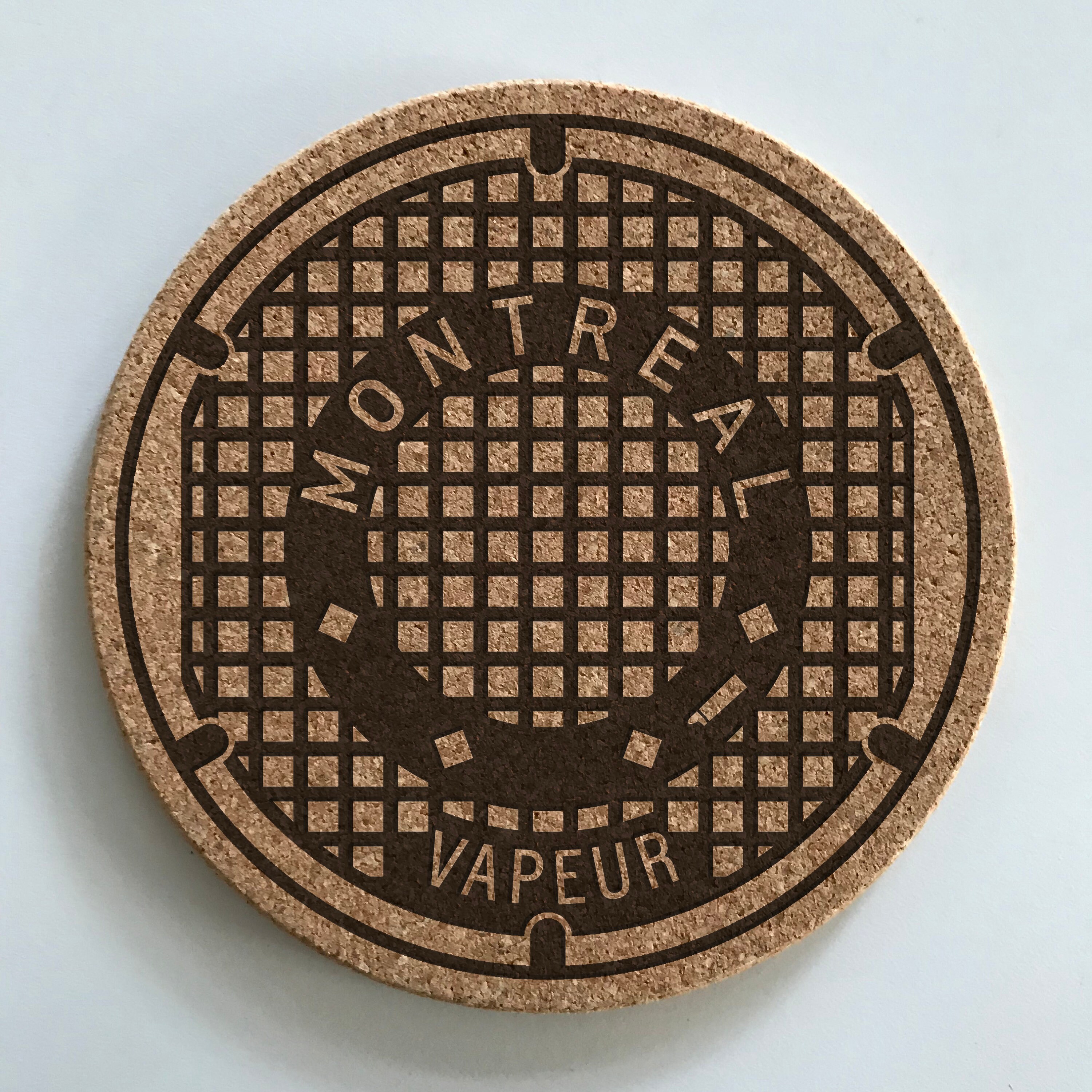 Manhole Cover Coasters-montreal: Cadeau Unique - Etsy