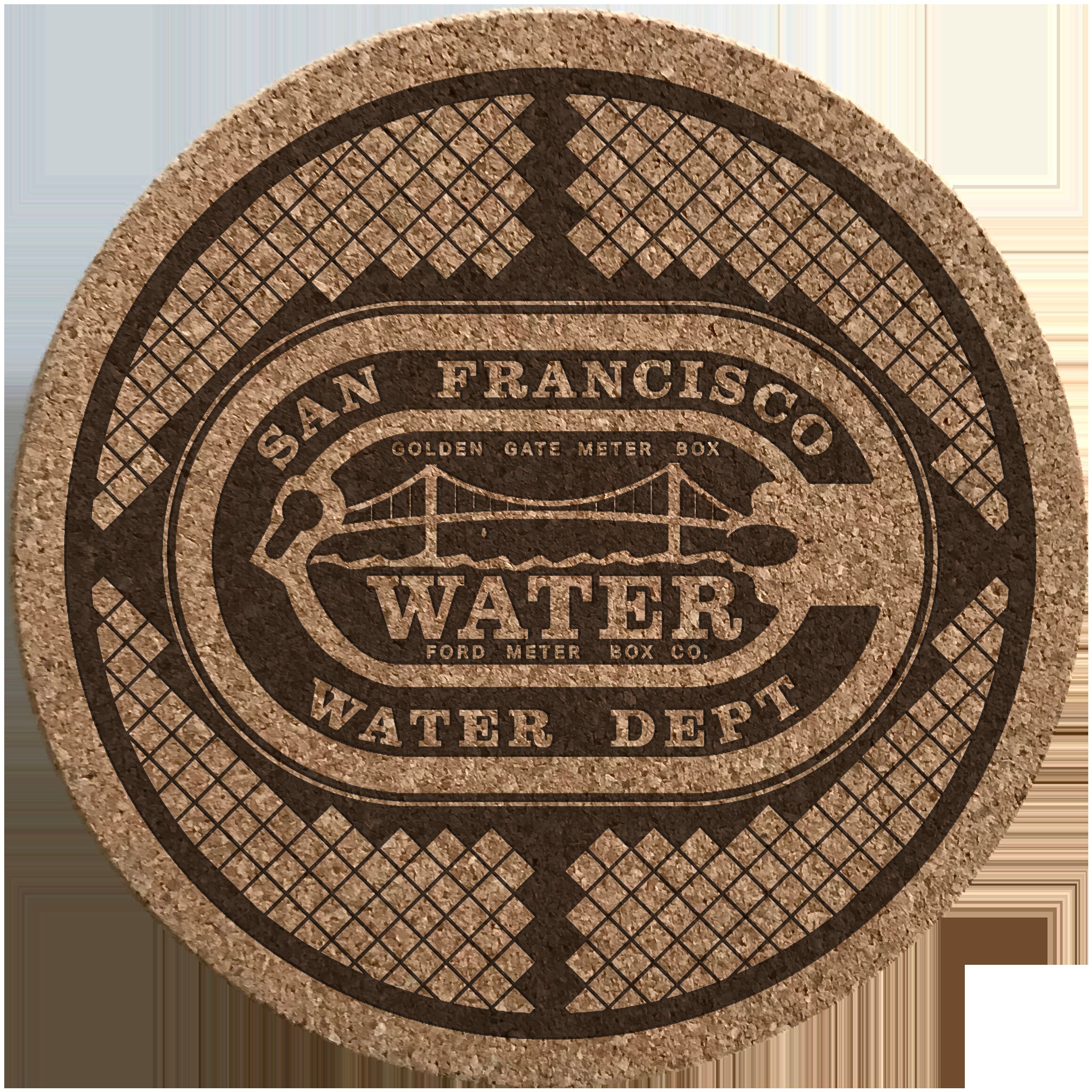 Manhole Cover Coasters-san Francisco - Etsy Singapore