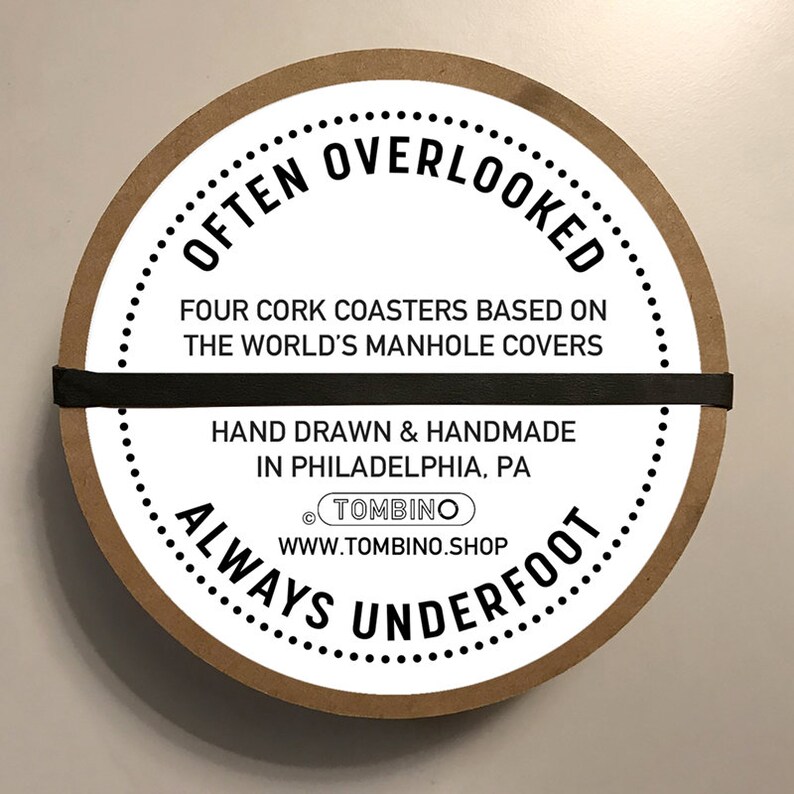 Custom Manhole Cover Set! Custom Packaging and Free CITY Display Rack ...