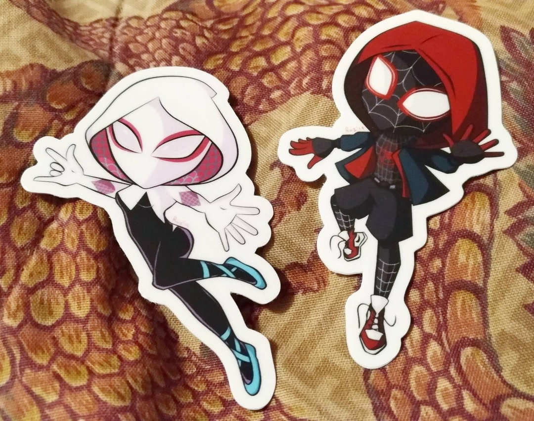 Vinyl Sticker - Gwen Stacy - Miles Morales - Peter B Parker - Etsy