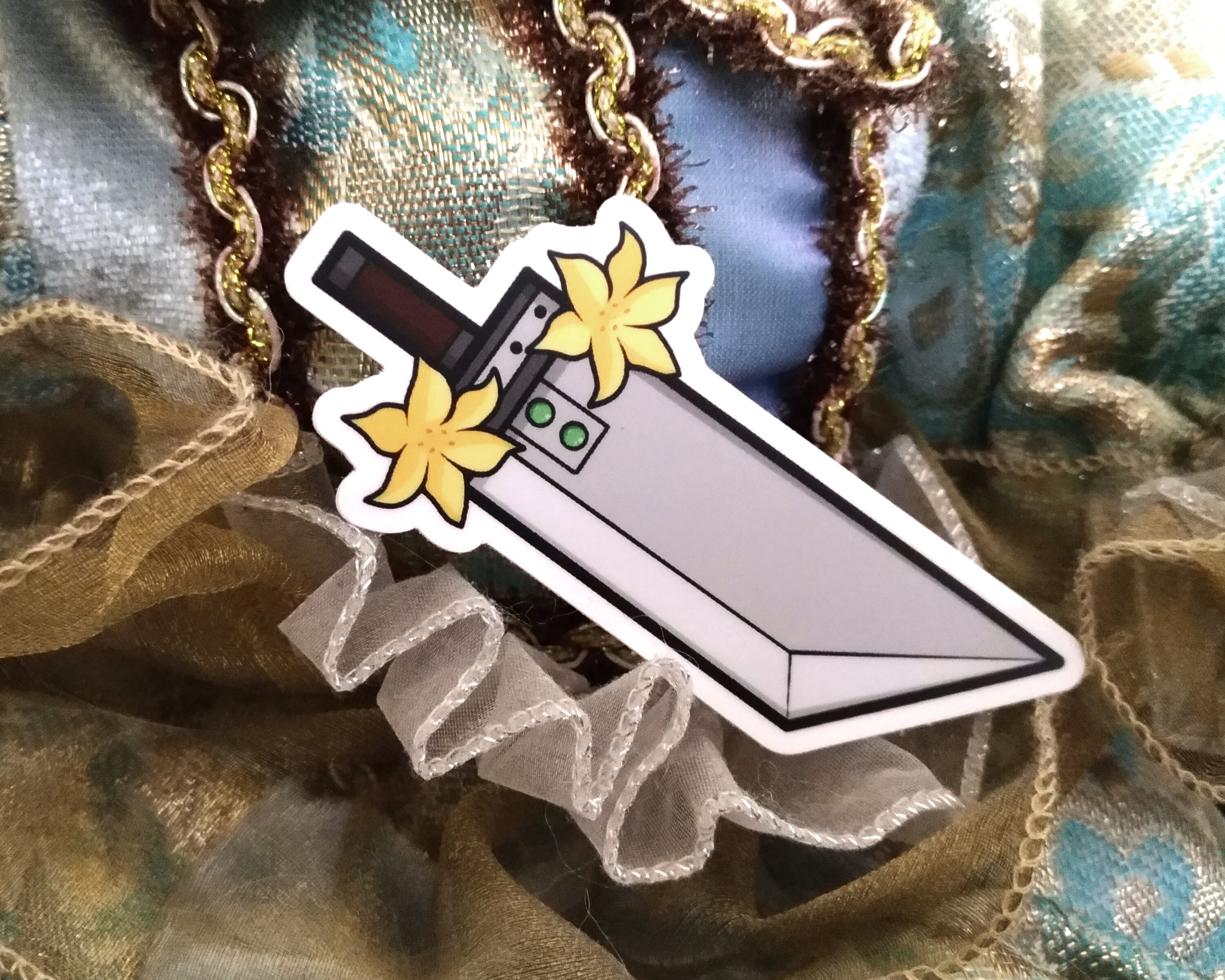 Vinyl Sticker - Final Fantasy 7 Buster Sword - Etsy UK