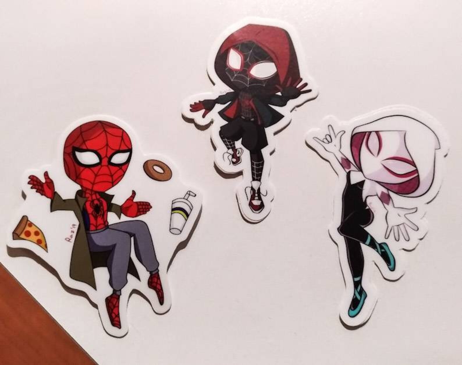 Vinyl Sticker - Gwen Stacy - Miles Morales - Peter B Parker - Etsy