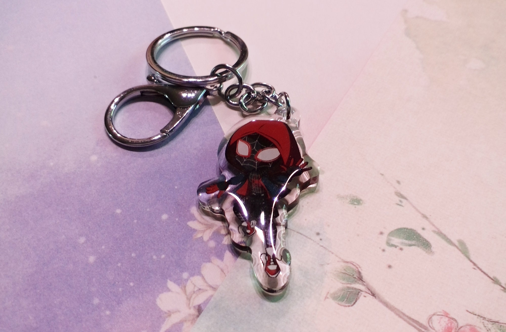 Keychain Charms - Gwen Stacy - Miles Morales - Peter B Parker - Etsy