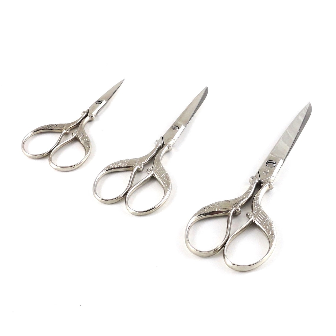 WASA Solingen Floral Embroidery Scissors Nickel Size - Etsy