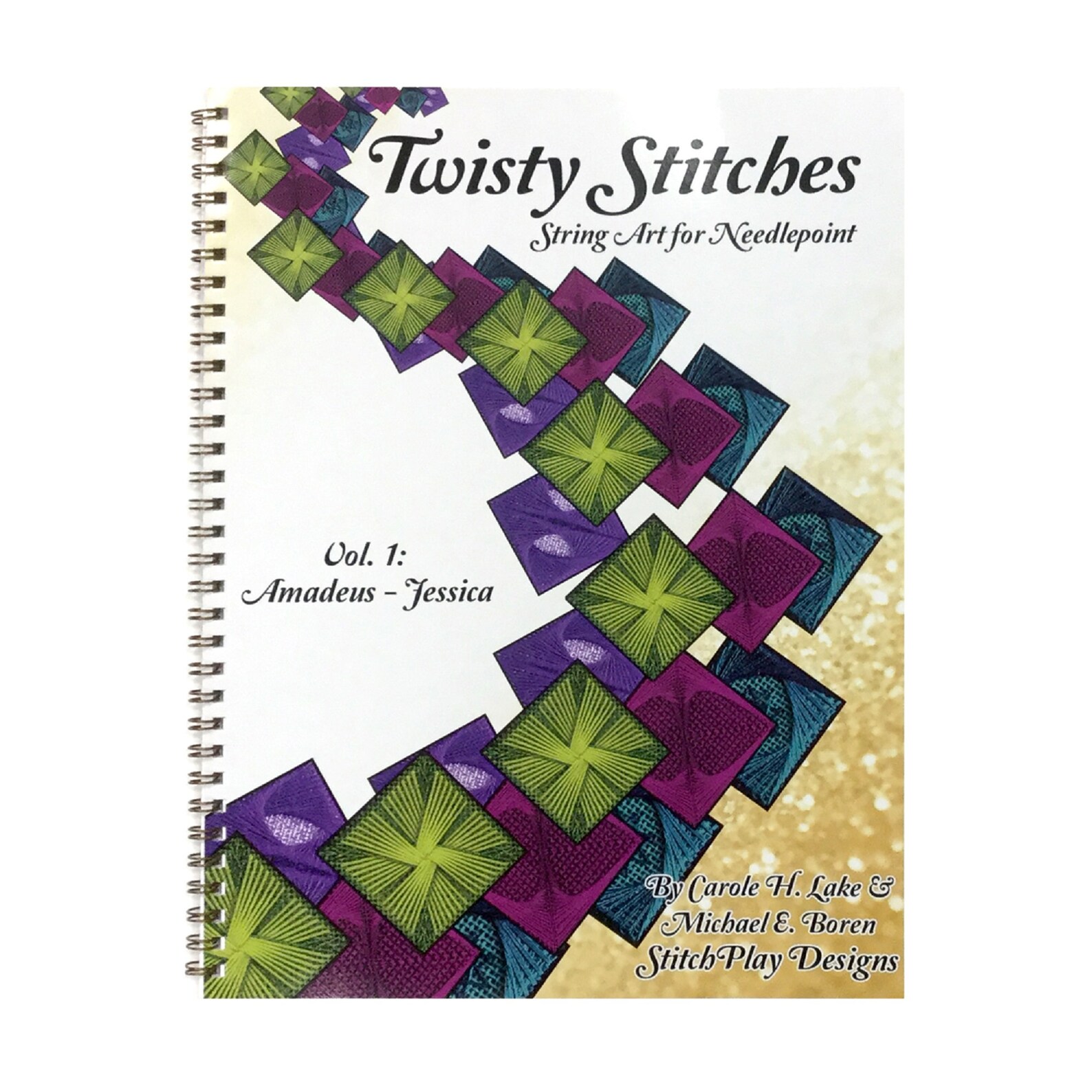 TWISTY STITCHES String Art for Needlepoint Book, Vol 1 - Etsy