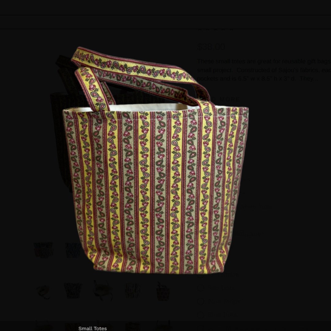 SAJOU FRENCH Small TOTES - Etsy