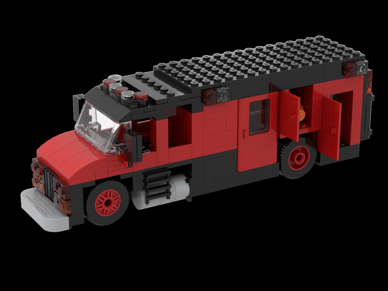 UPDATED! Lego Fire Rescue Comand Unit (instructions Only) - Etsy