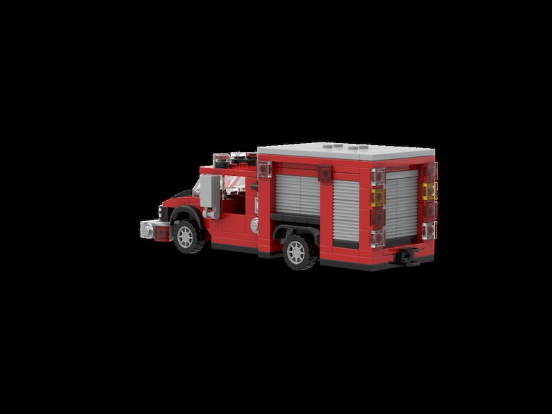 Lego Fire Mini Pumper digital Instructions - Etsy