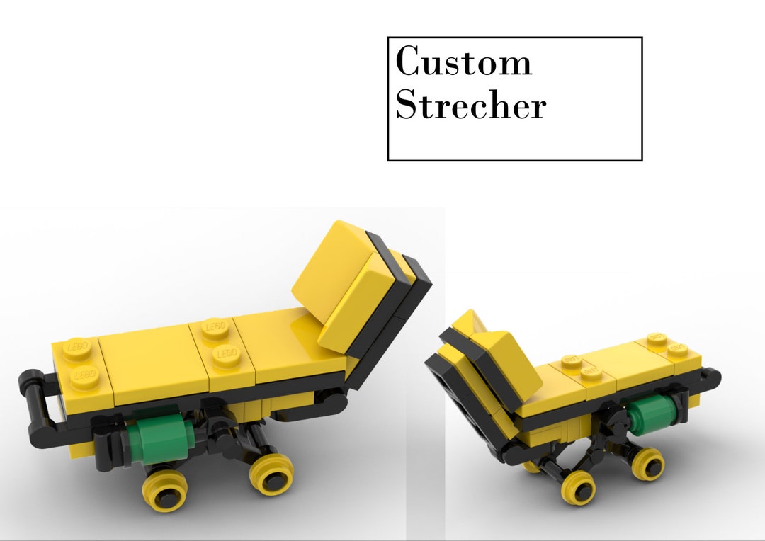 Custom Lego Stretcher Instructions (digital Download) - Etsy