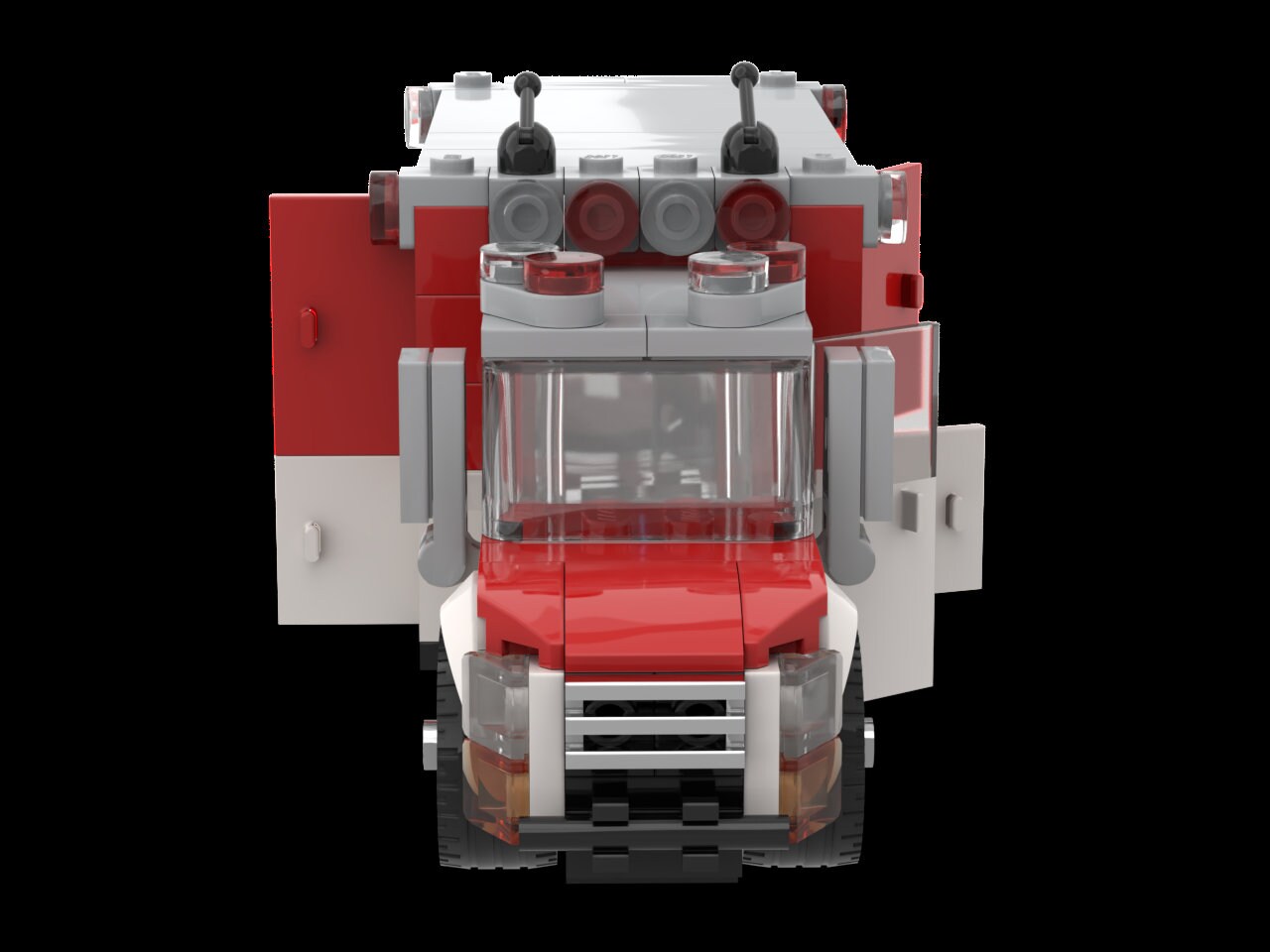 Custom Lego Ambulance PDF Instructions (INSTRUCTIONS ONLY) - Etsy