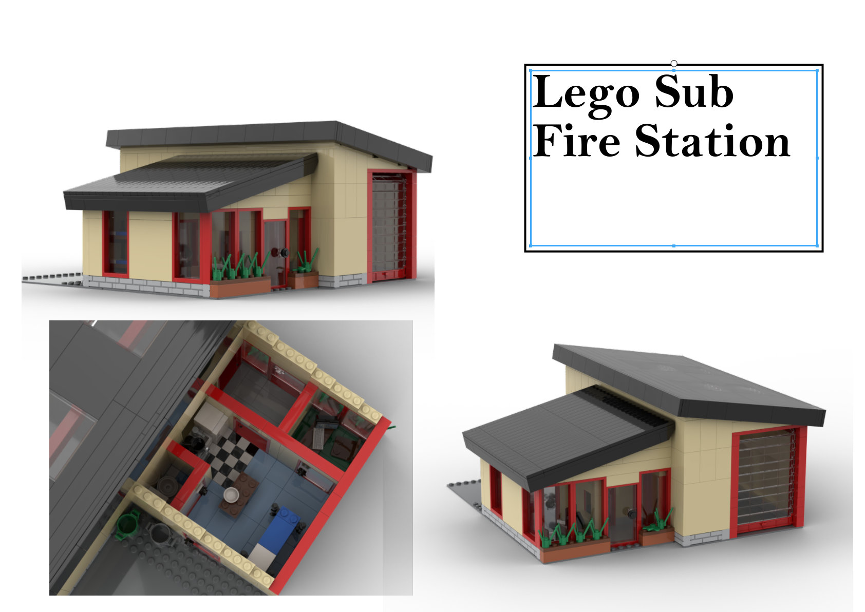 Lego Sub Fire Station (digital Instructions) - Etsy